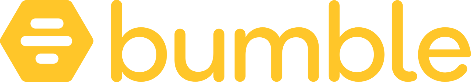 Bumble Logo Yellow (Transparent Background)@10x • Data Science Festival